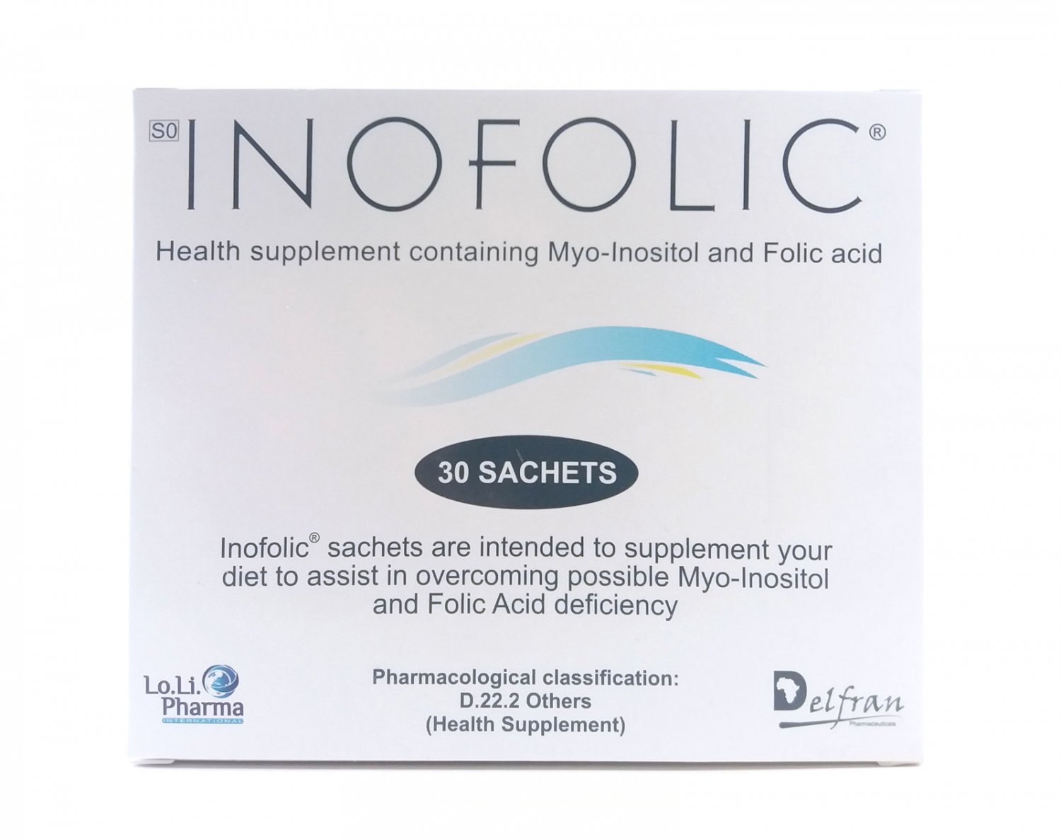3 PACK INOFOLIC HP, 30 sachets ,Ideal for PCOS patients. TRACKING NUMBER.