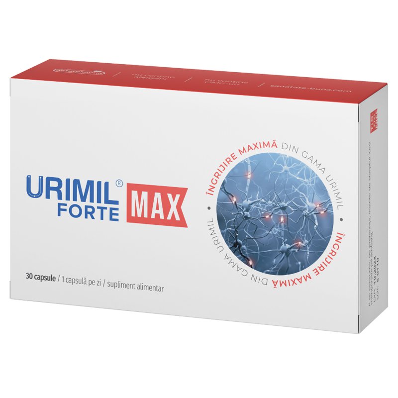 URIMIL FORTE MAX capsules * 30 NATURPHARMA (PACK OF 3 ) MUSCLE PAIN