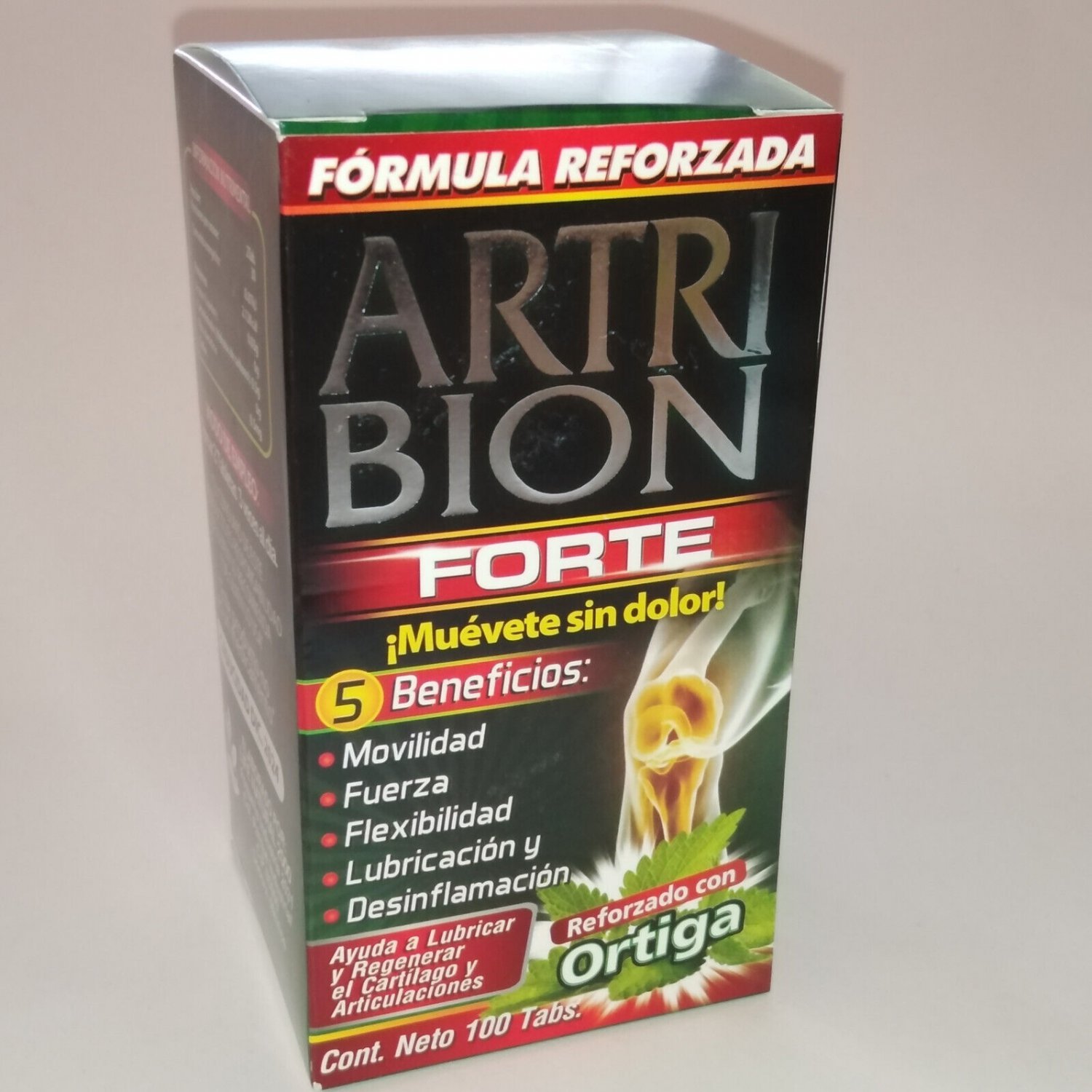 2 Pack Artribion Forte Joint Pain, Arthritis, Osteoporosis 200 Tablets ...