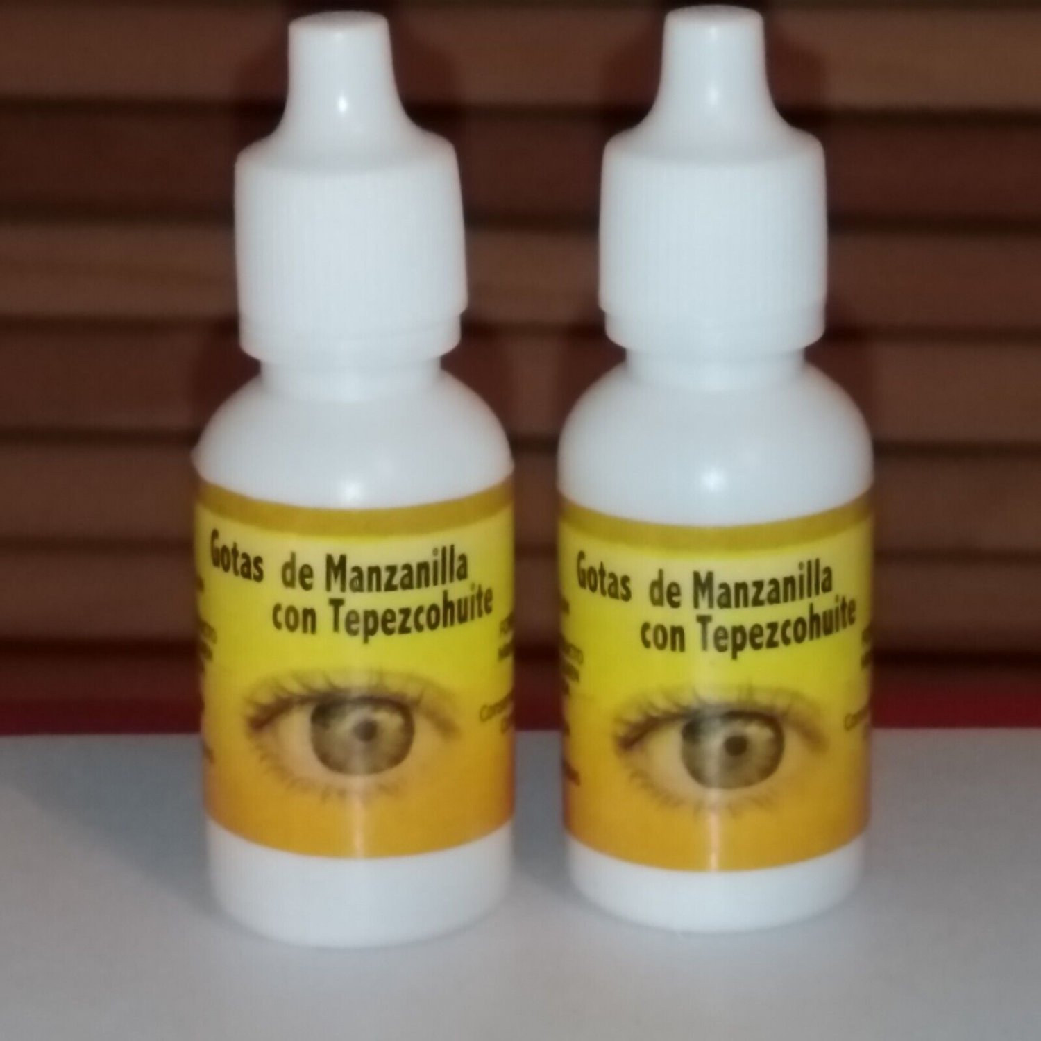 2 Pack MANZANILLA /TEPEZCOHIUITE Eyedrops Gotas para Ojos Dry/ Burning Eyes