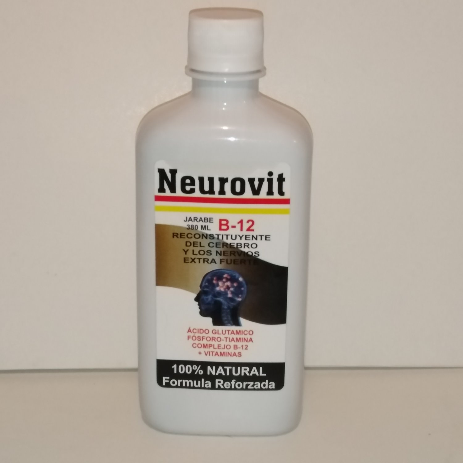 Jarabe Neurovit Reconstituyente del Cerebro Y Nervios Multivitaminico 380ml