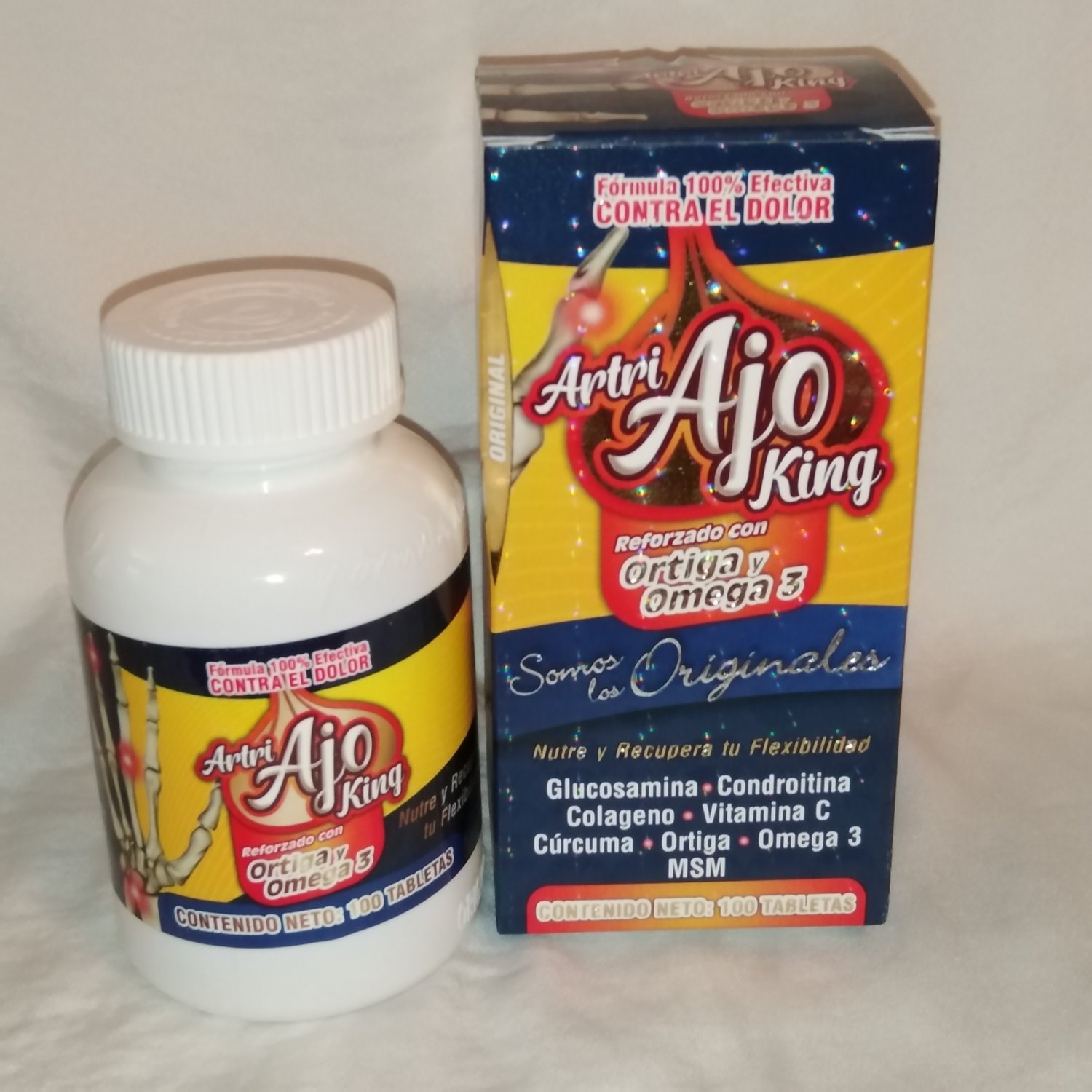 Artri Ajo King 100 Tablets - Joint / Bone Health Improve Flexibility ...