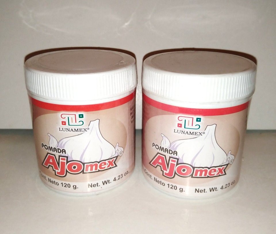 2 Pomada De Ajo Antiseptica, Reduce Infeccion, Inflamación Garlic ...