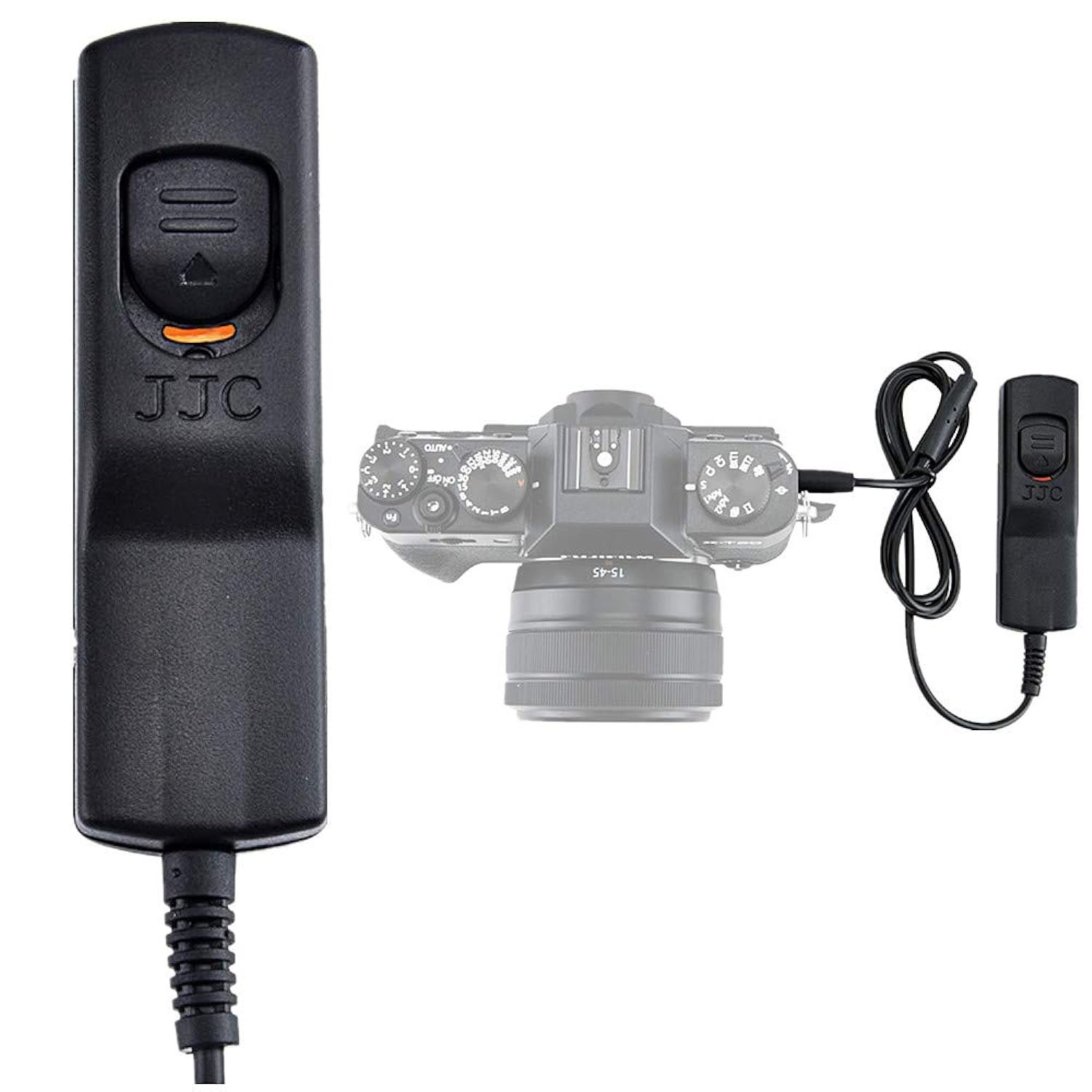 JJC Cable Wired Shutter Release Remote Control for Fujifilm X-H2 X-H2S XT5 XT4 XT3 XT2 XT1 X-T30 I