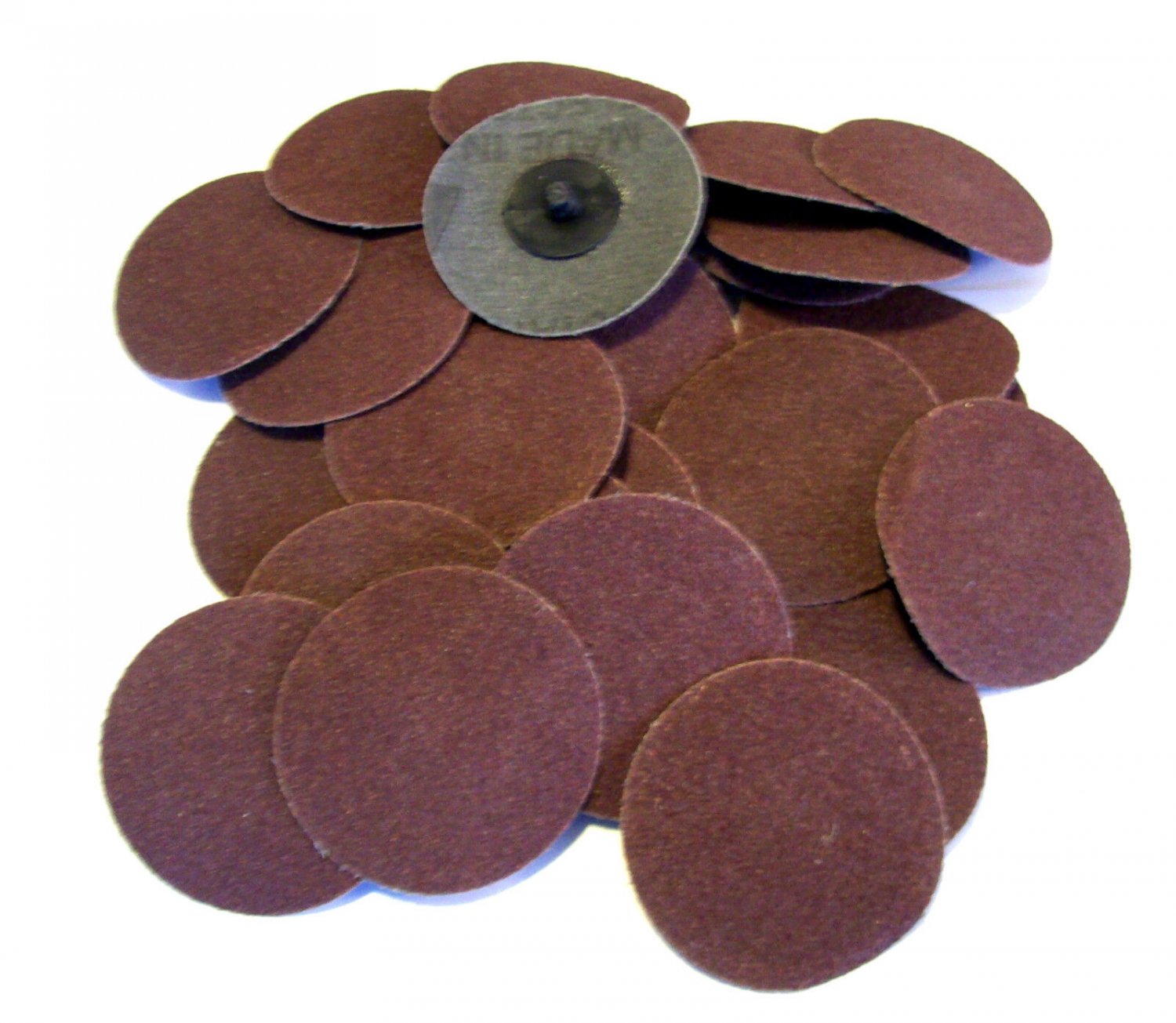 25 IIT 3" ROLL LOCK 120 GRIT R TYPE SANDING ABRASIVE DISCS TWIST ON 82080