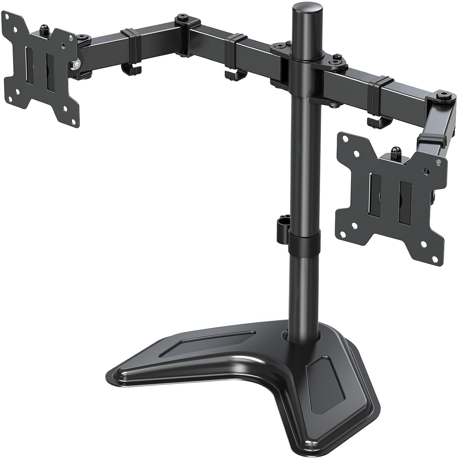 Dual Monitor Stand, Free-Standing Monitor Stands For 2 Monitors Up To ...