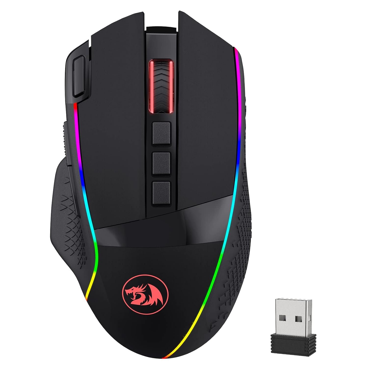 Redragon M991 Wireless Gaming Mouse, 19000 DPI Wired/Wireless Gamer ...