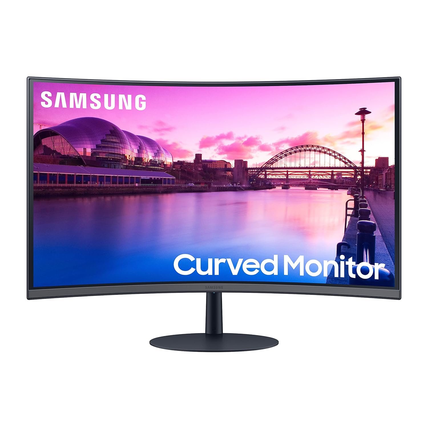 SAMSUNG 27-Inch S39C Series FHD Curved Gaming Monitor, 75Hz, AMD ...