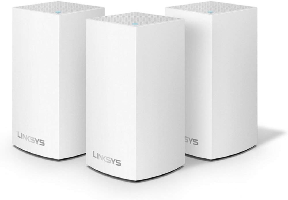 Linksys Velop Mesh Home WiFi System, 4,500 Sq. ft Coverage, 30+ Devices ...