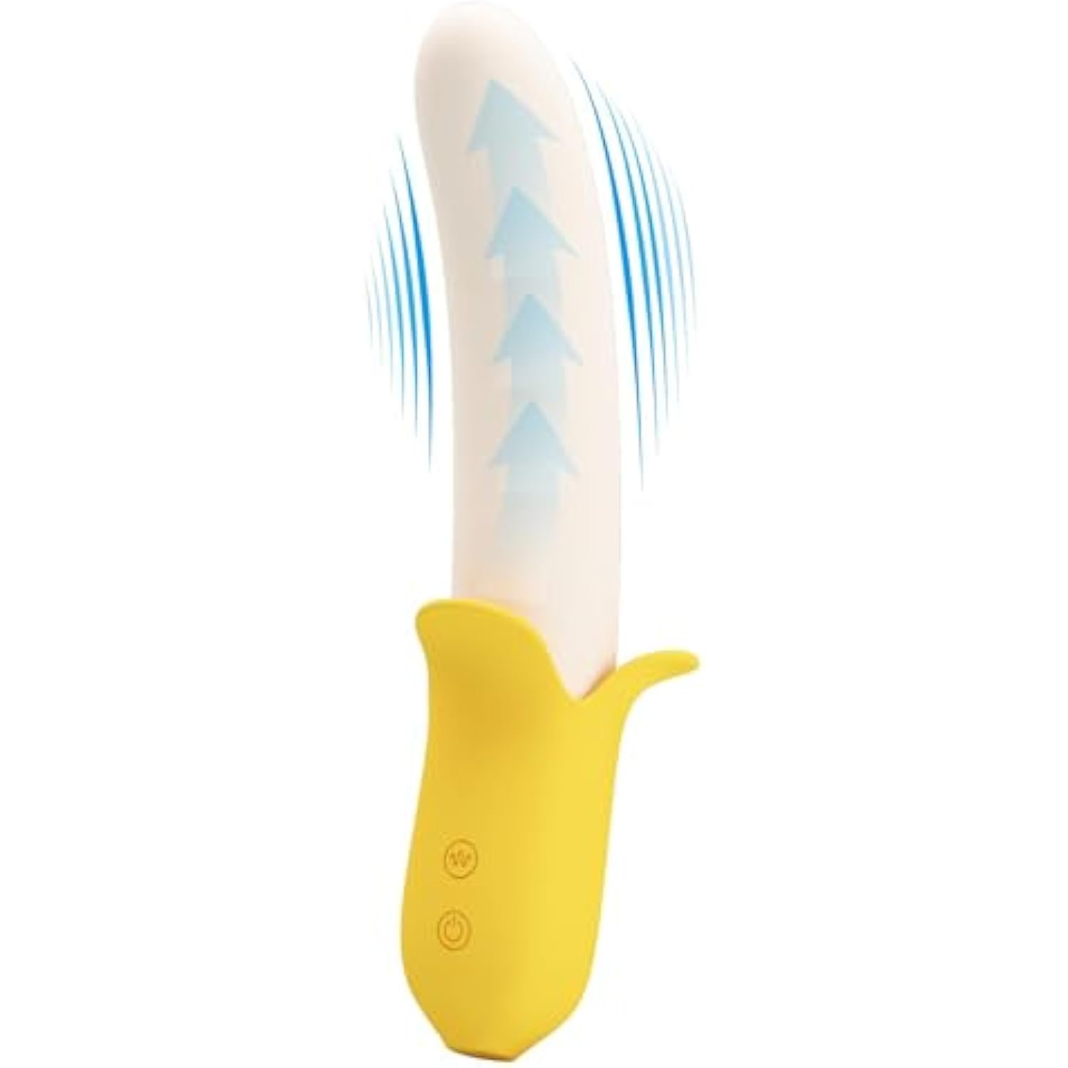 G Spot Banana Dildo Vibrator With 3 Thrusting Modes & 7 Vibration Modes ...