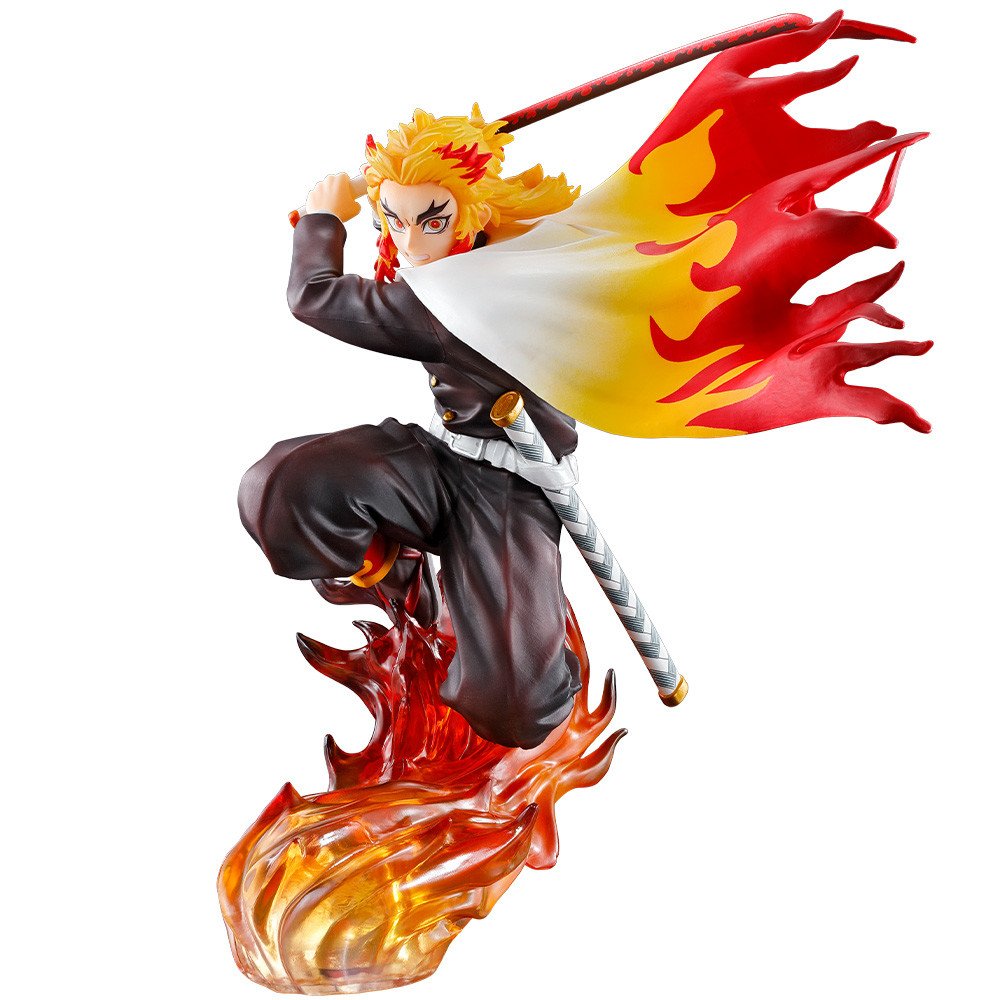 Kyojuro Rengoku Figure Ichibansho Demon Slayer 4 Become a Stronger ...