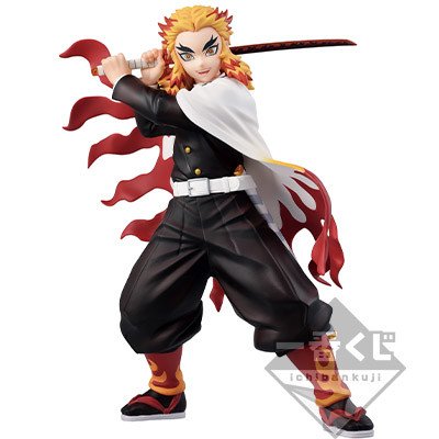 Kyojuro Rengoku Figure Ichibansho Demon Slayer Mugen Train A Prize