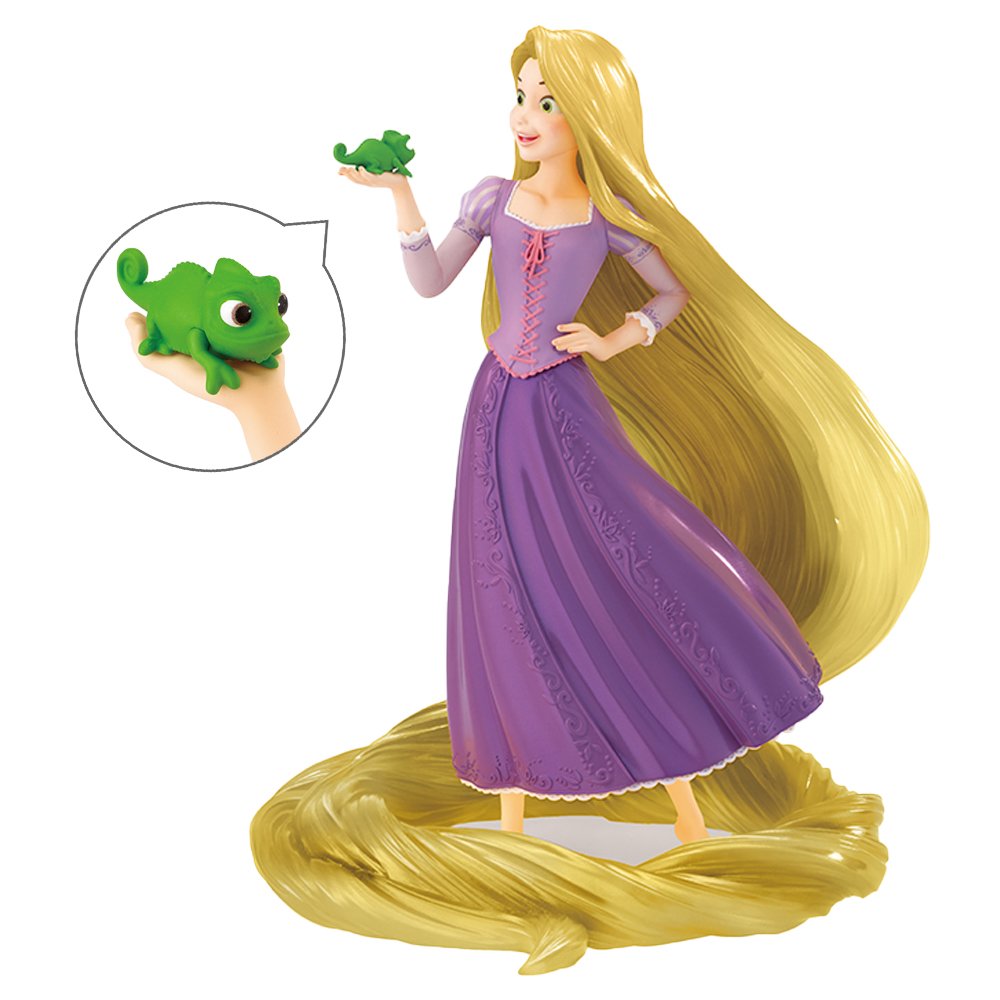 Rapunzel Figure Authentic Japan Ichibansho Disney Princess Shining ...