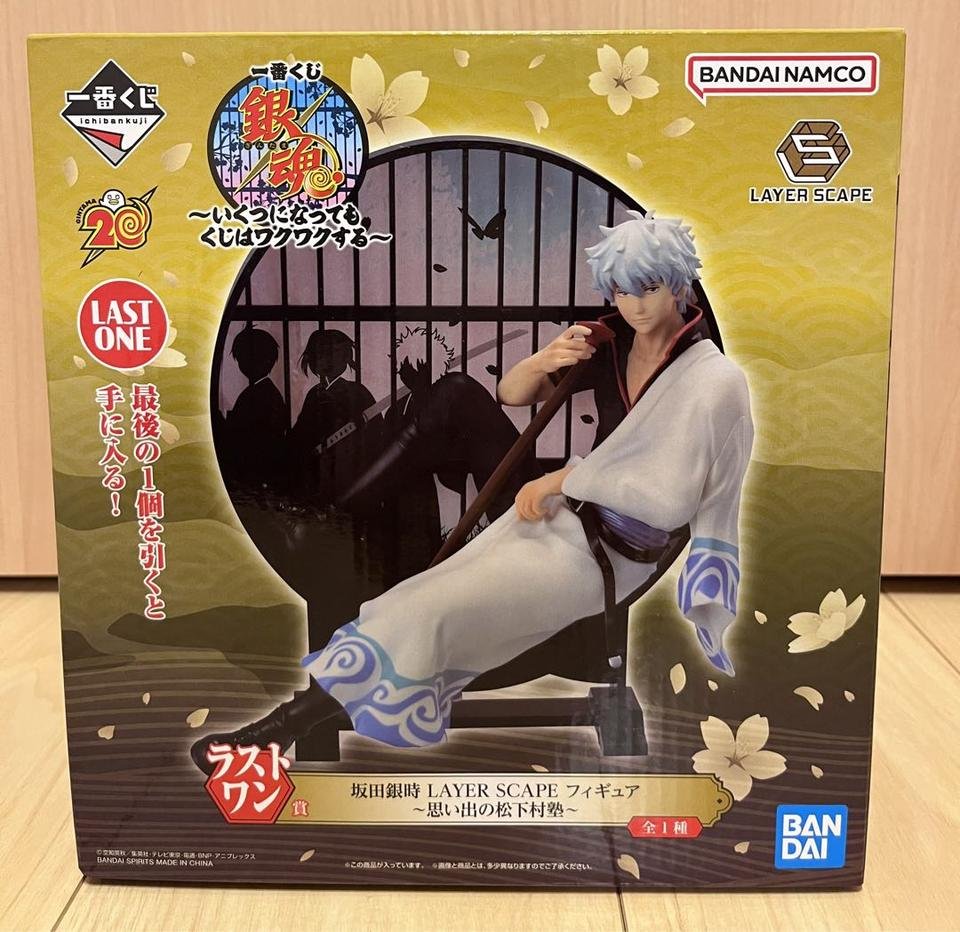 Gintoki Sakata Figure Authentic Japan Ichibansho Gintama Last One Prize