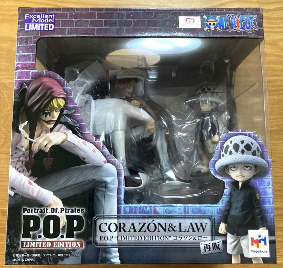 One Piece Portrait of Pirates Limited Edition Corazon & Law Reissue ...