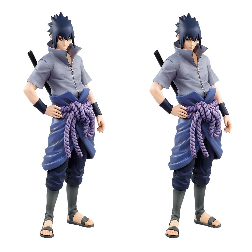 Sasuke Figure Authentic Japan Ichibansho Naruto Will of Fire Spun B Prize
