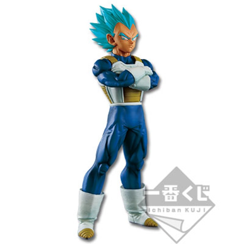 Authentic Japan Super Saiyan Blue Vegeta Figure Ichibansho Dragon Ball ...