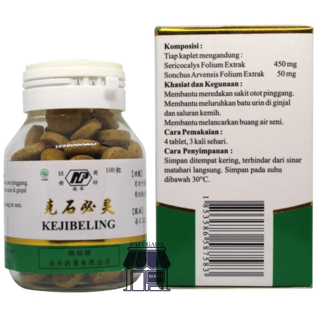 Original 1 Box Kejibeling 100 Tablet Urinary Tract Kidney Health Back ...