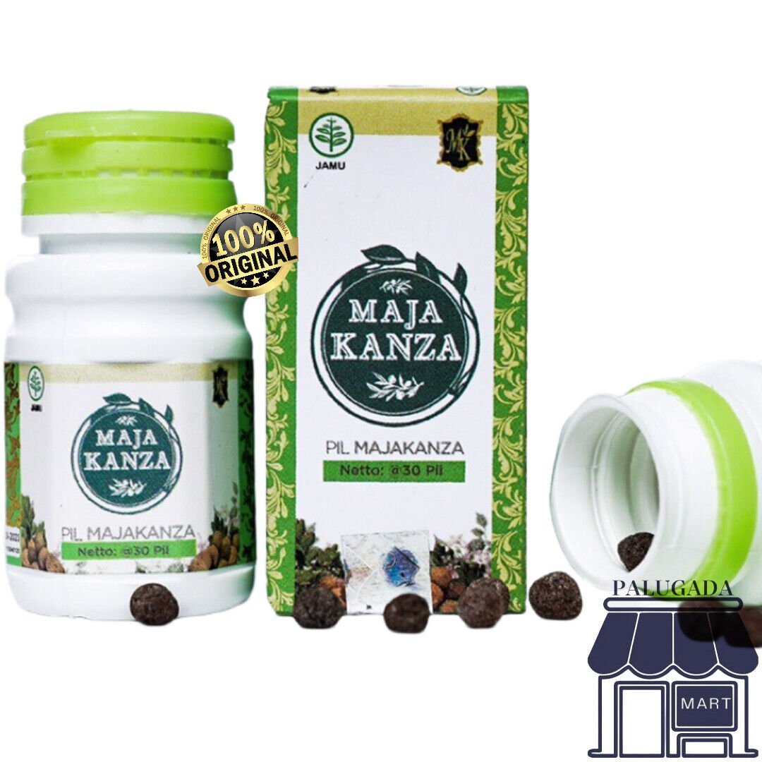 Original 1 Box Maja Kanza 30 Pill Herb Manjakani Remove Leucorrhoea ...