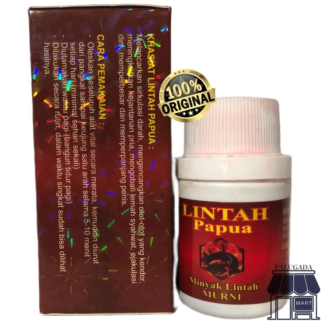Original 2 Box Papua Leech Oil-Help To Enlarge & Lengthen The Penis ...