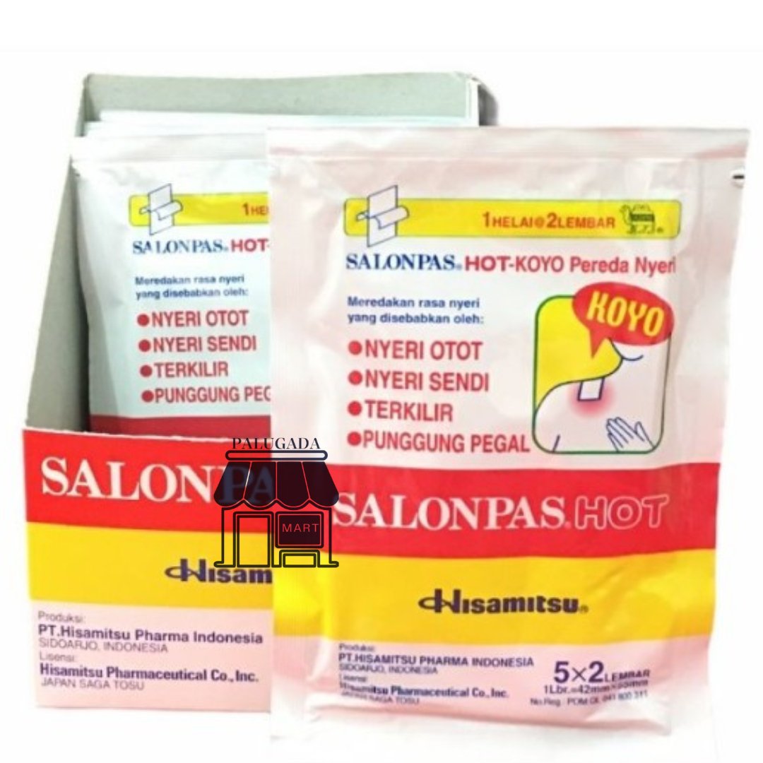Original 3 Box Salonpas Hot 300 Patch Relieve Muscle Pain, Joint Pain ...
