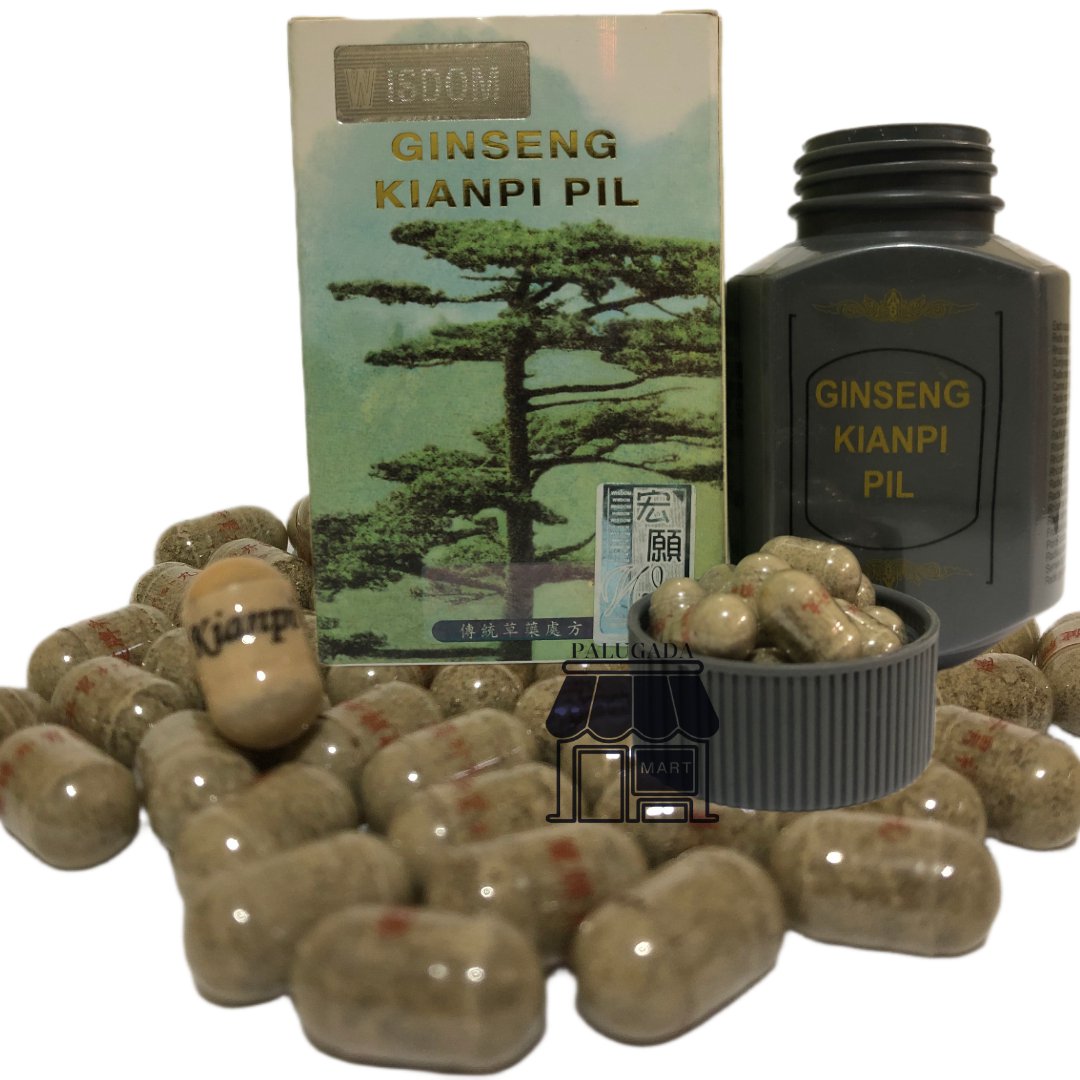 ORIGINAL 1 Box Ginseng 60 Pill Herb Vitamin Supplement Increase ...