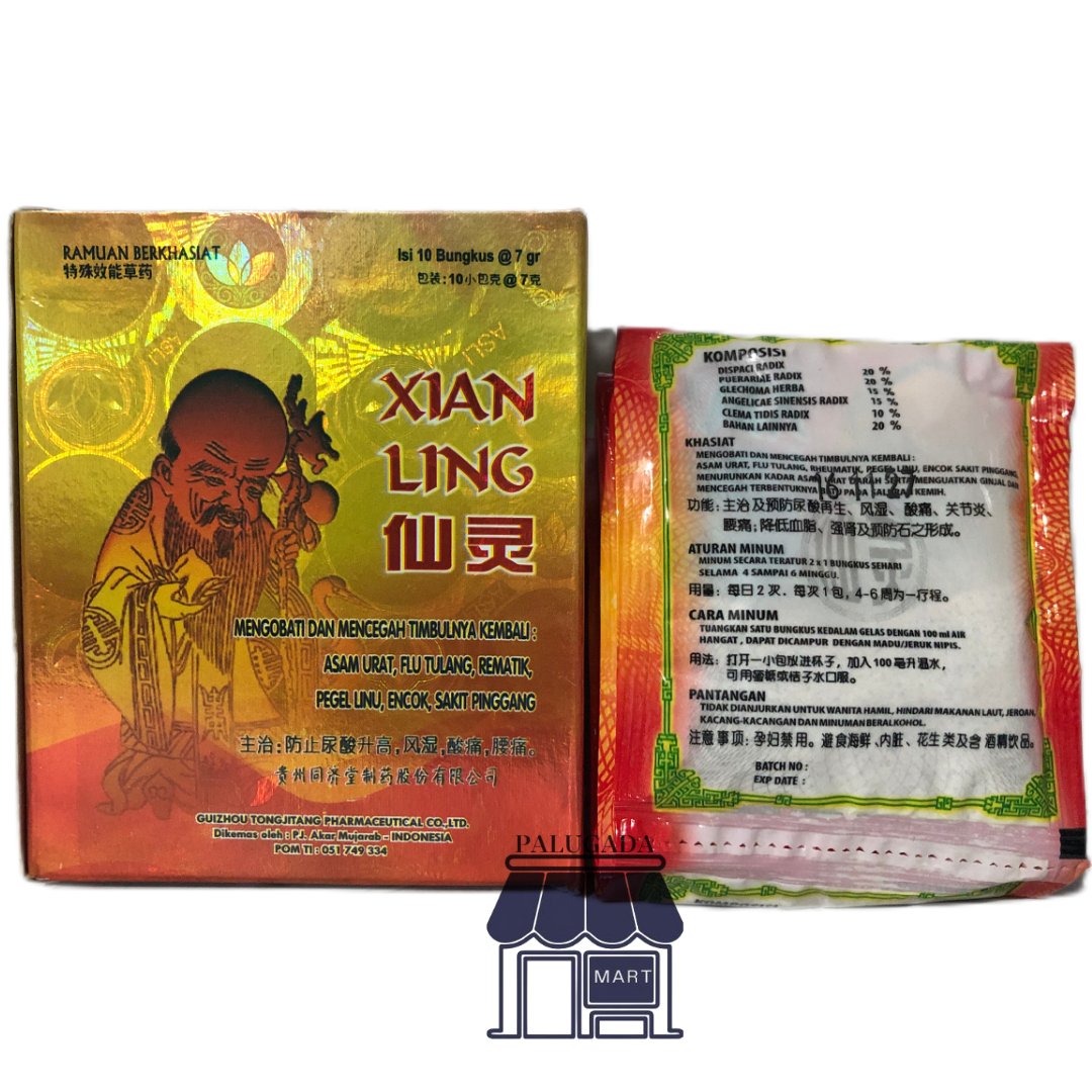 Original 10 Box Xian Ling Herb Powder Arthritis Gout Rheumatism Back ...