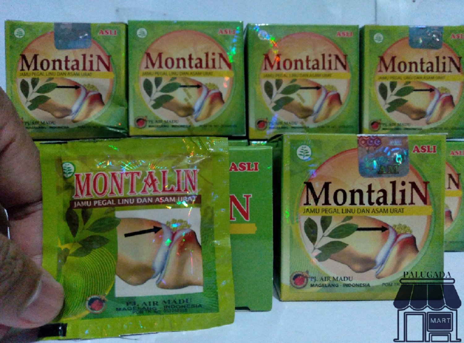 Original 50 Box Montalin Herb Capsules Cholesterol Arthritis Gout ...