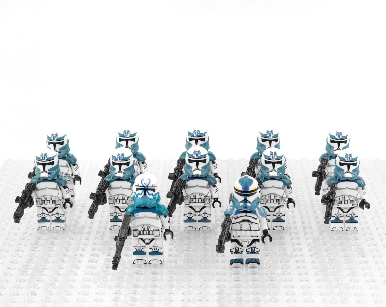 Wolfpack Clones Commander Wolffe Comet Minifigures Lego Compatible Star ...