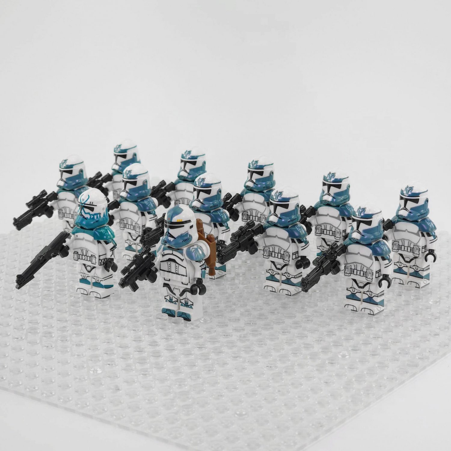 Wolfpack Clones Commander Wolffe Comet Minifigures Lego Compatible Star ...