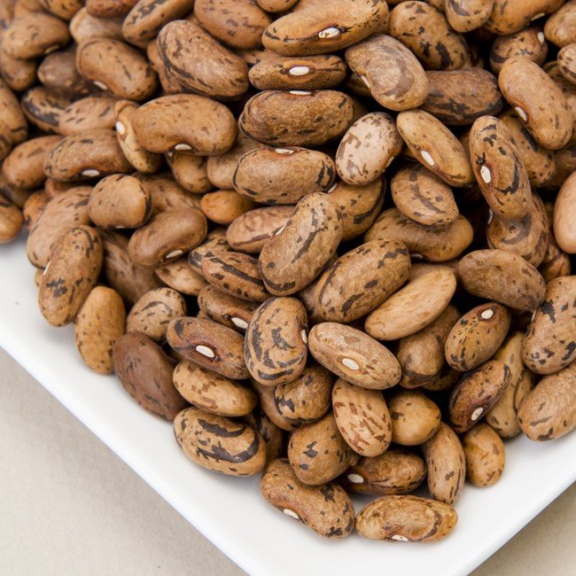 Organic Heirloom Rattlesnake Pole Bean Phaseolus vulgaris - 50 Seeds