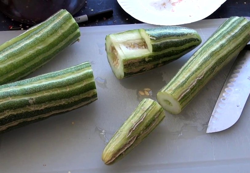 Seuss Inspired Heirloom Snake Cucumber Cucumis melo flexuosus - 20 Seeds