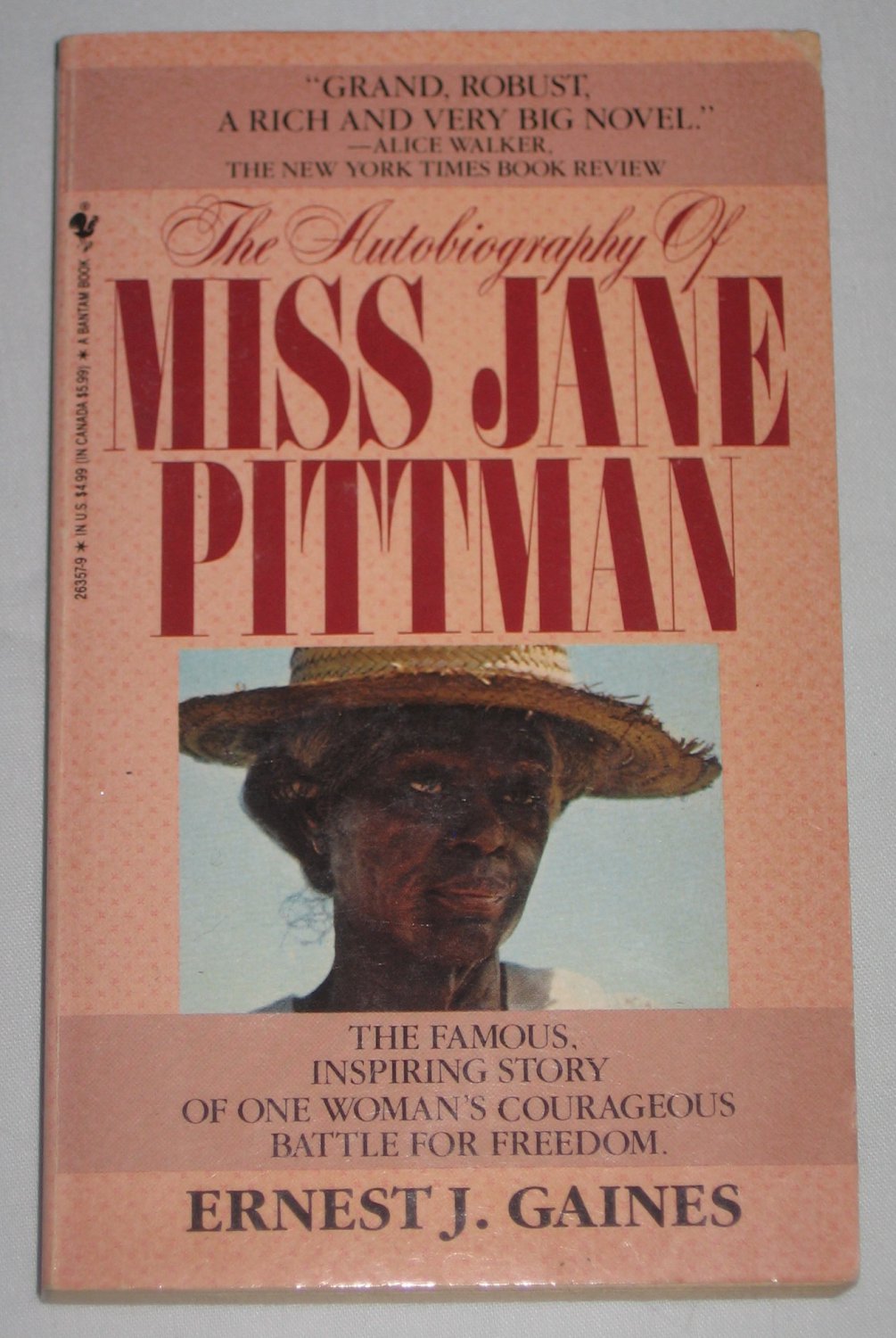 Autobiography of Miss Jane Pittman by Ernest J. Gaines (1972, Paperback)