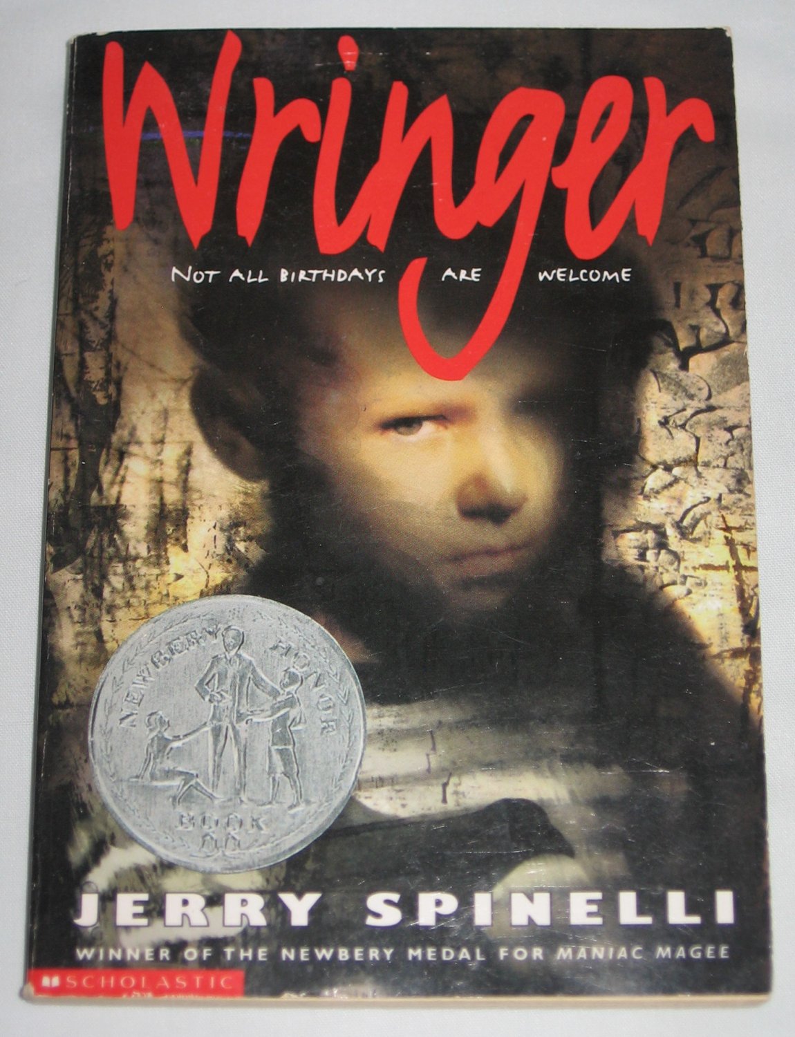 Wringer by Jerry Spinelli (1998, Paperback) Winner of Newberry Medal ...