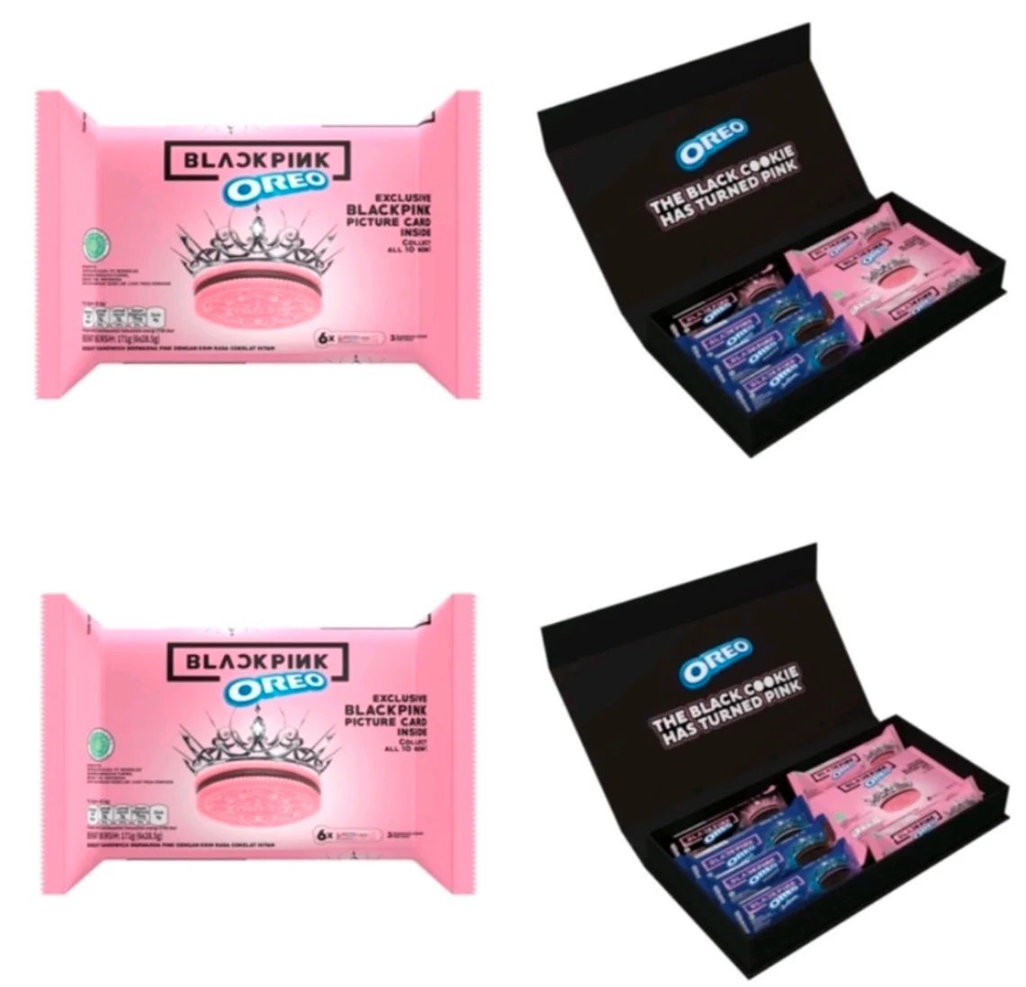 Oreo x Blackpink Exclusive collectible Box ( Limited Edition )