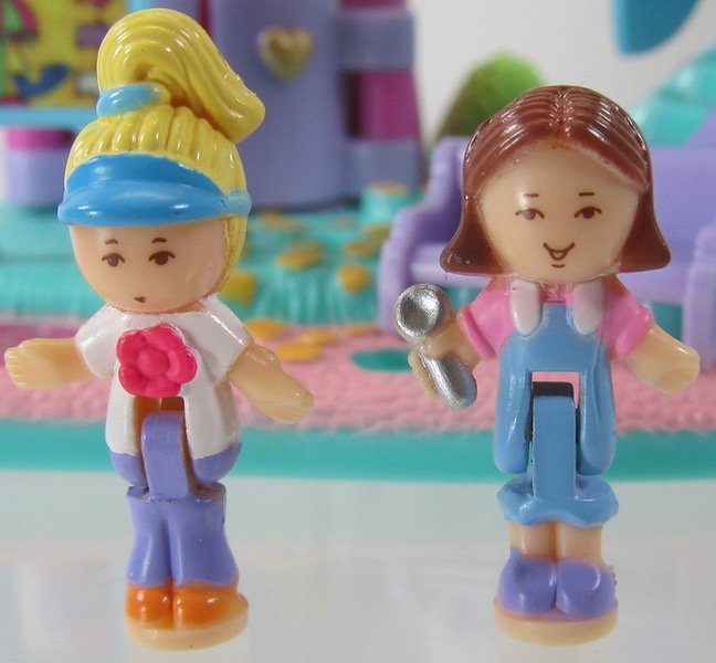 1996 Vintage Polly Pocket Complete Rocket Ride Bluebird Toys (38107)