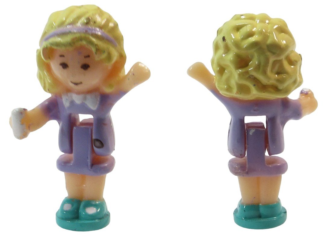 Polly Pocket Vintage Dolls 1993 Schoolhouse - Polly Bluebird Toys (48646)