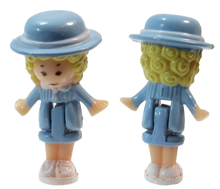 1990 Polly Pocket Vintage Doll Polly's School - Polly Bluebird Toys (48968)