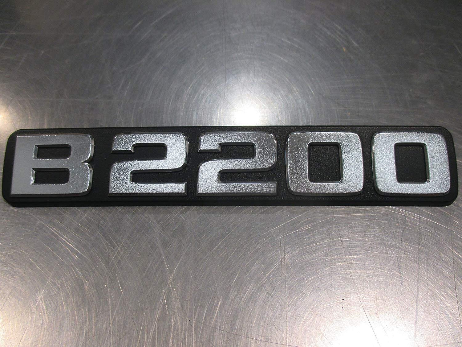 Mazda B2200 Emblem In Metal