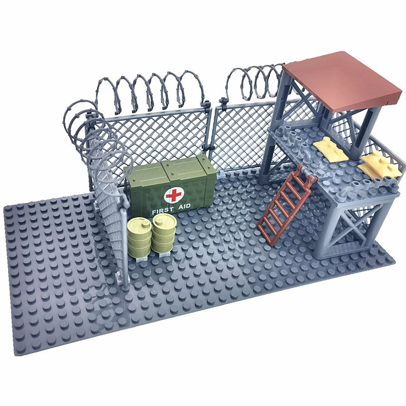 WW2 Military Weapons Base Building Blocks Toys Gifts Compatible Army ...