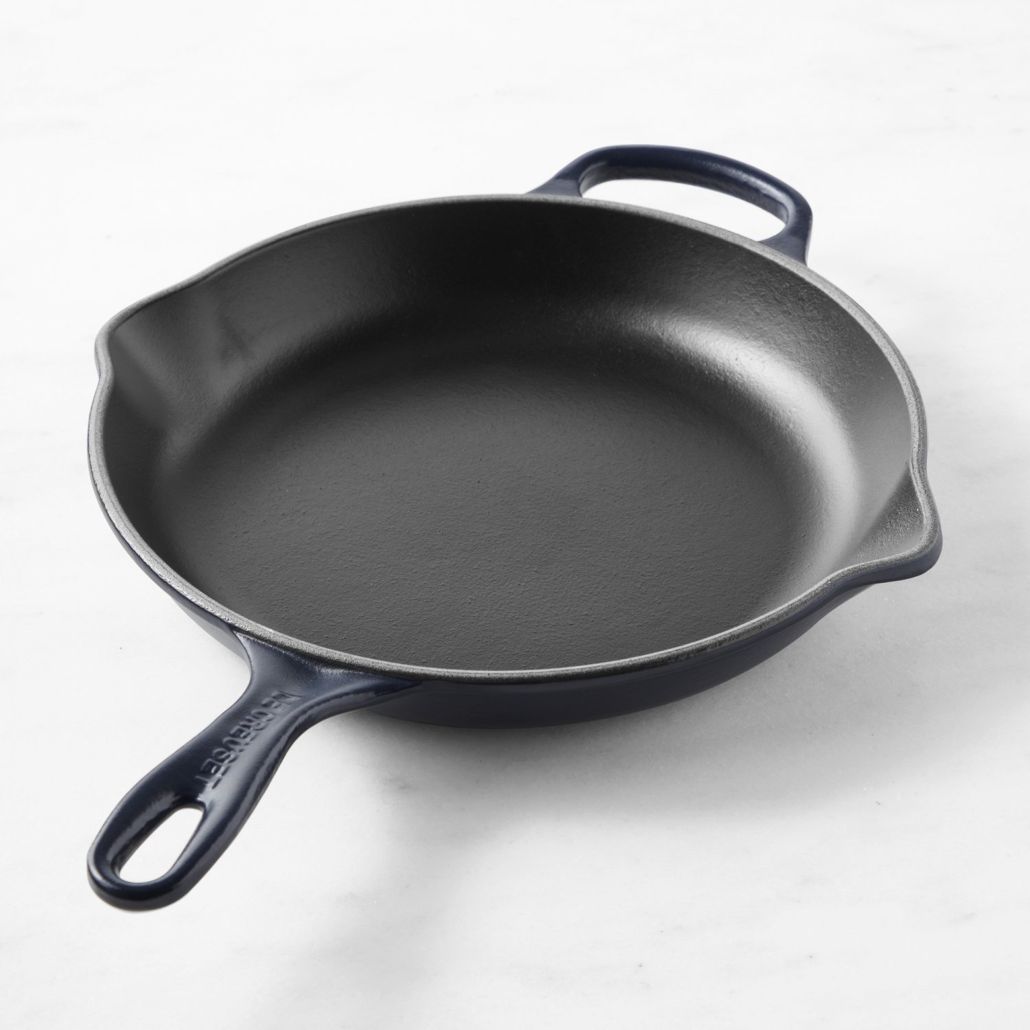 Le Creuset Signature Enameled Cast Iron Skillet Fry Pan, Size: 10 1/4 ...