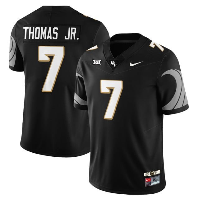Duane Thomas Jr. - 7 UCF Football 2025 Core Uniforms Black