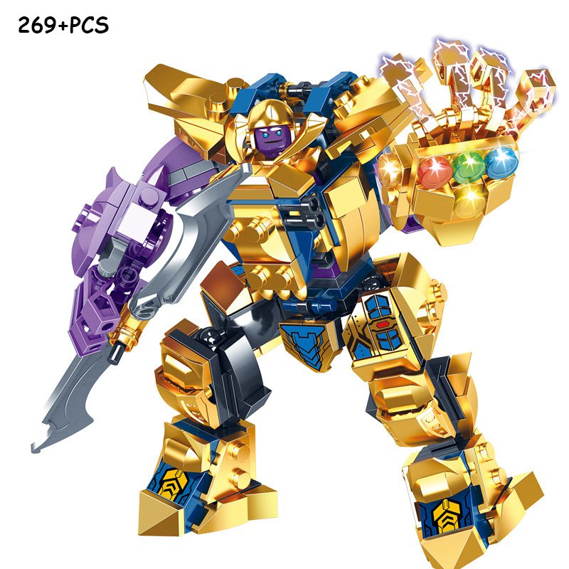 Superheroes Action Figures Building Blocks Classic Movie Model Bricks ...