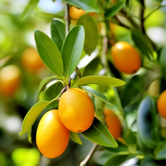 Fukushu Kumquat Tree Semi-Dwarf 18-36" Tall Live Citrus Plant Gallon ...