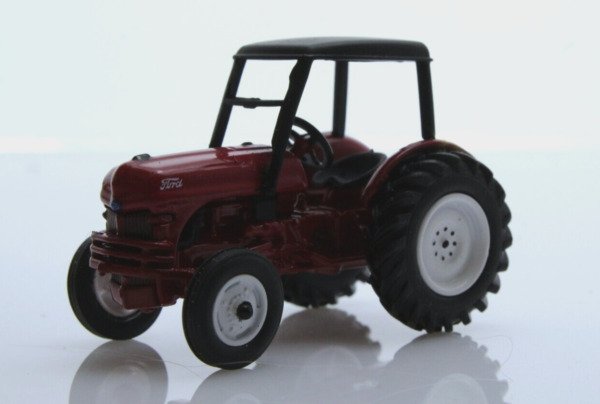 1946 Ford 2N/ 8N/ 9N Tractor 1:64 Scale Farm Red With Canopy Diecast Toys