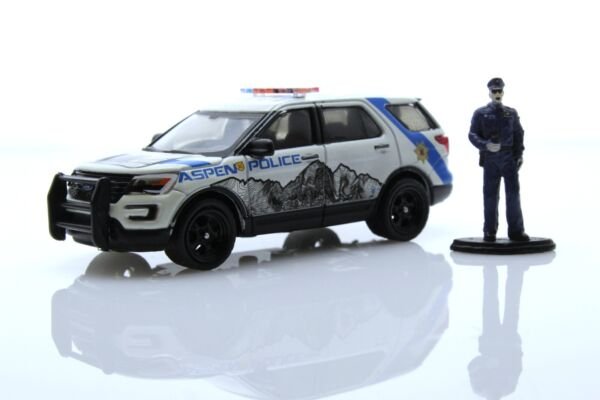 2016 Ford Explorer Aspen Colorado Police Car Figure 1:64 Scale Diecast Toys