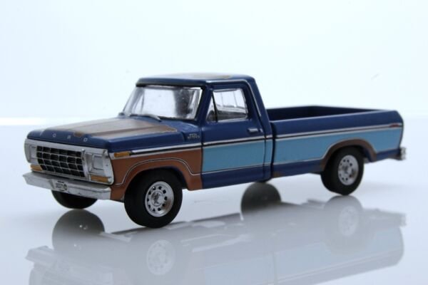 1978 Ford F250 Pickup Truck Weathered Rusty Yellowstone 1:64 Scale ...