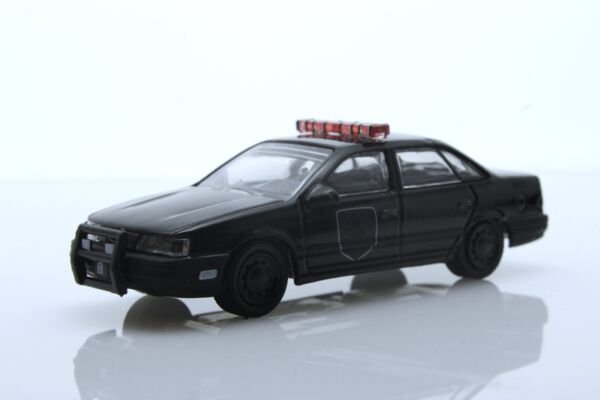 1988 Ford Taurus Undercover State Police Car 1:64 Scale Black Diecast Toys
