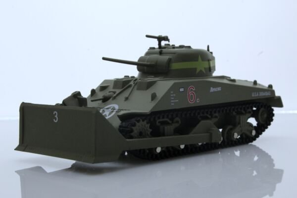 1944 M4 Sherman Dozer Tank Us Army Millitary World War Ii Ww2 1:64 ...