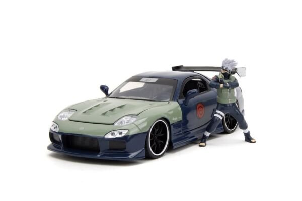 1993 Mazda Rx7 W/ Kakashi Hatake Figure 1/24 Car 34370/4 Diecast Toys